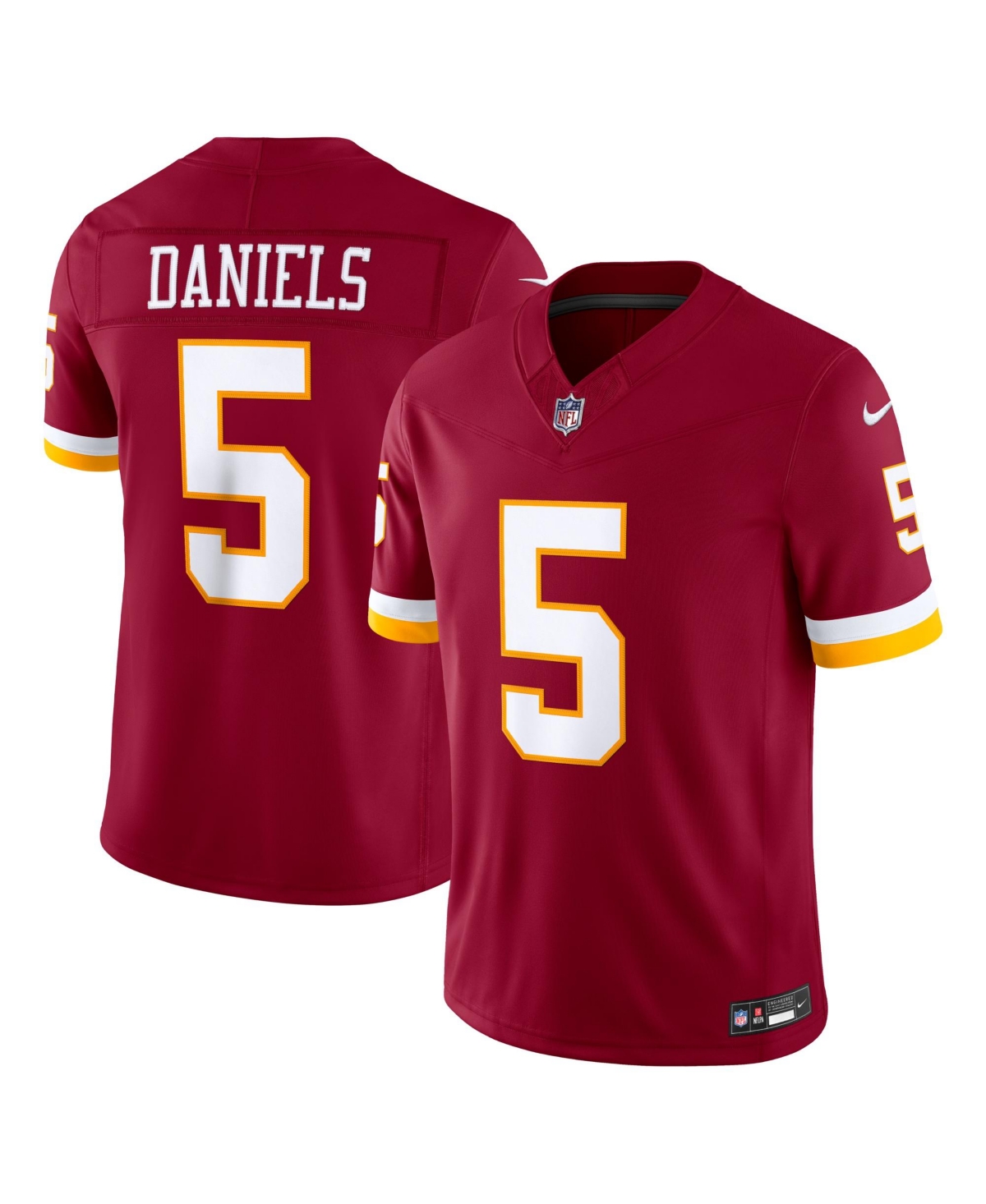 Click here for Nike Mens Jayden Daniels Burgundy Washington Comma... prices