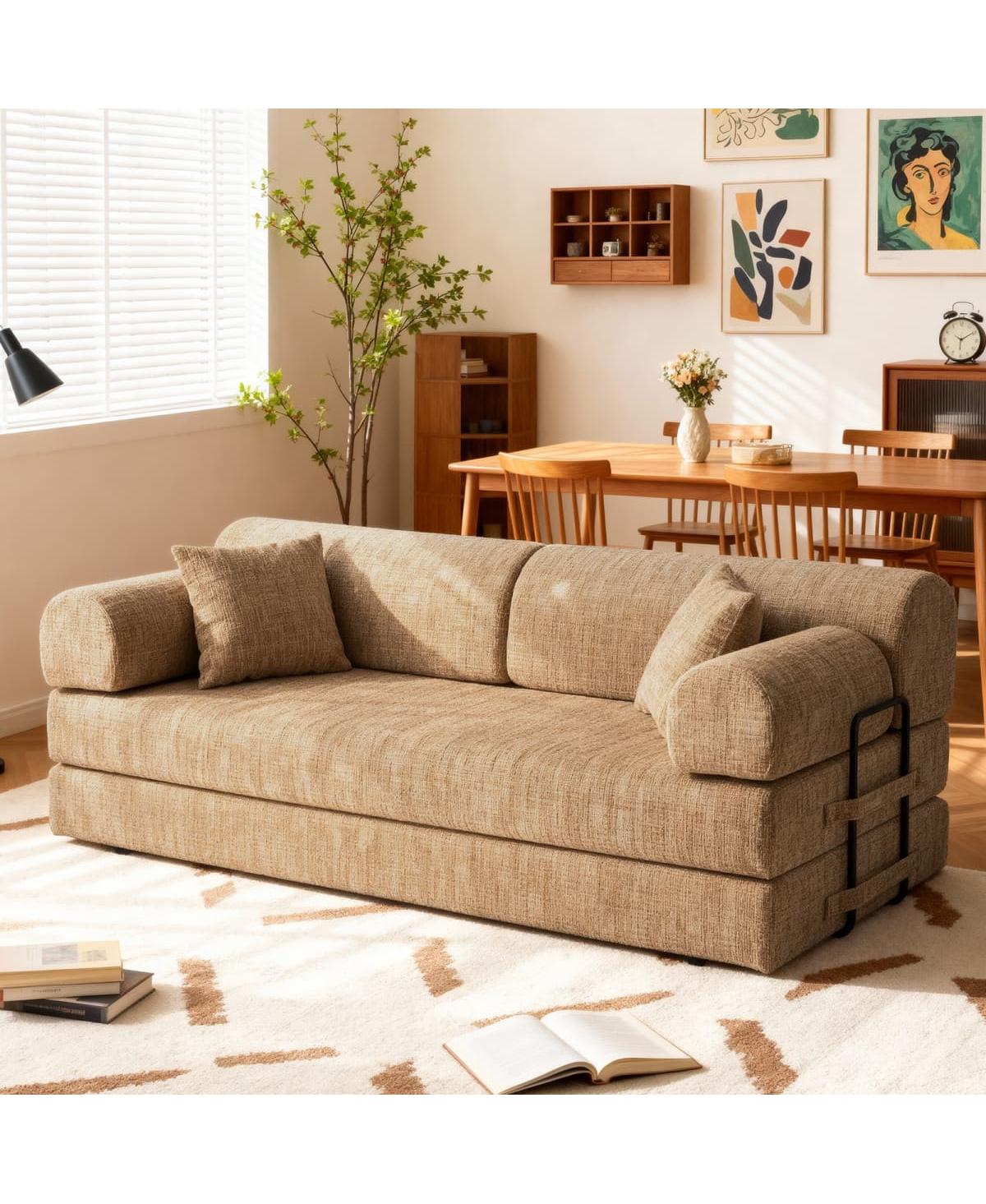 Click here for Maison Boucle 78.74 Wide Boucle Convertible Sleepe... prices