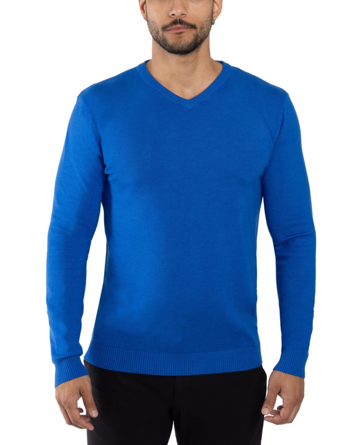 Click here for X-Ray Mens Basic V-Neck Pullover Midweight Sweater... prices