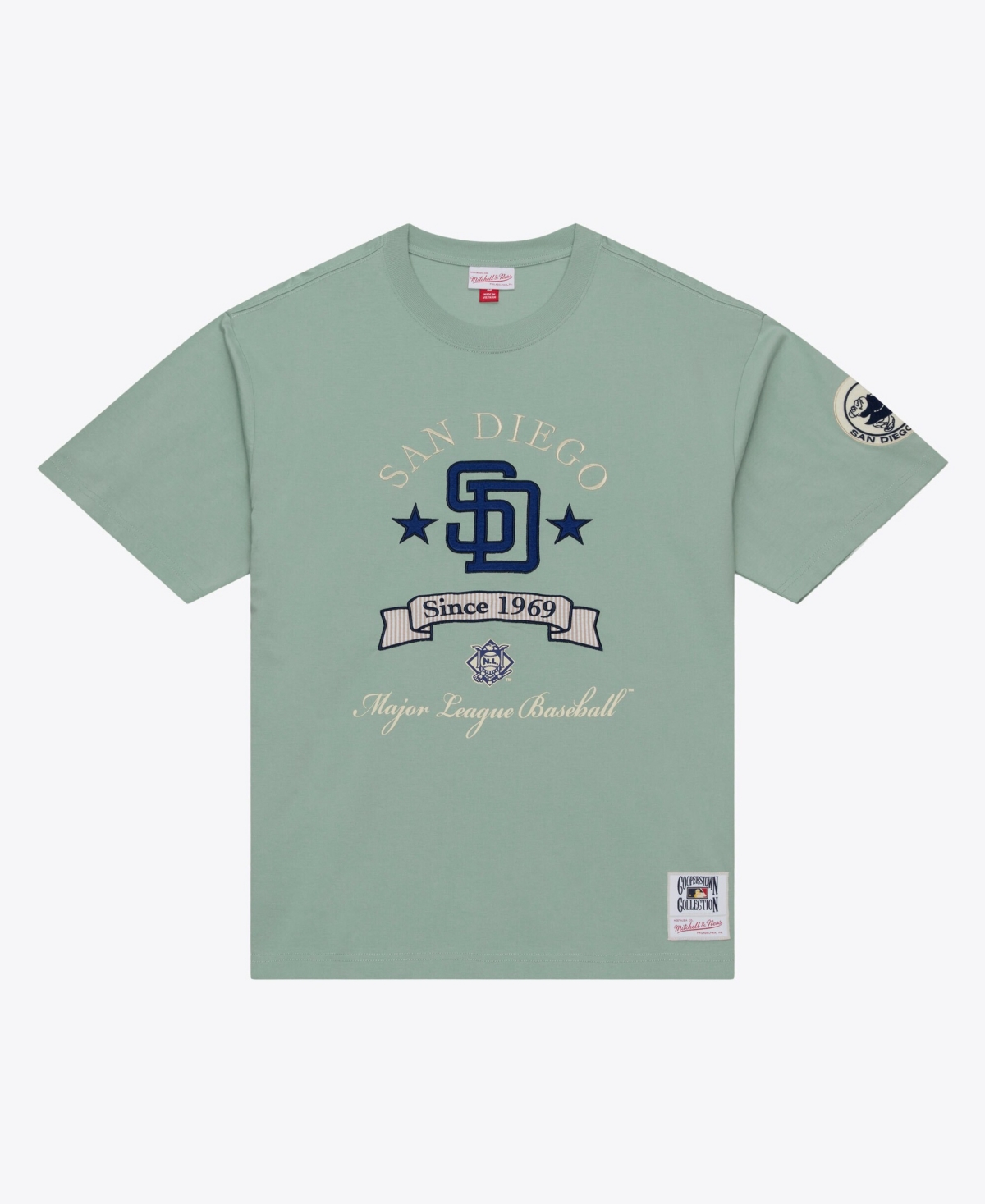 Click here for Mitchell & Ness Mens Green San Diego Padres Yacht... prices