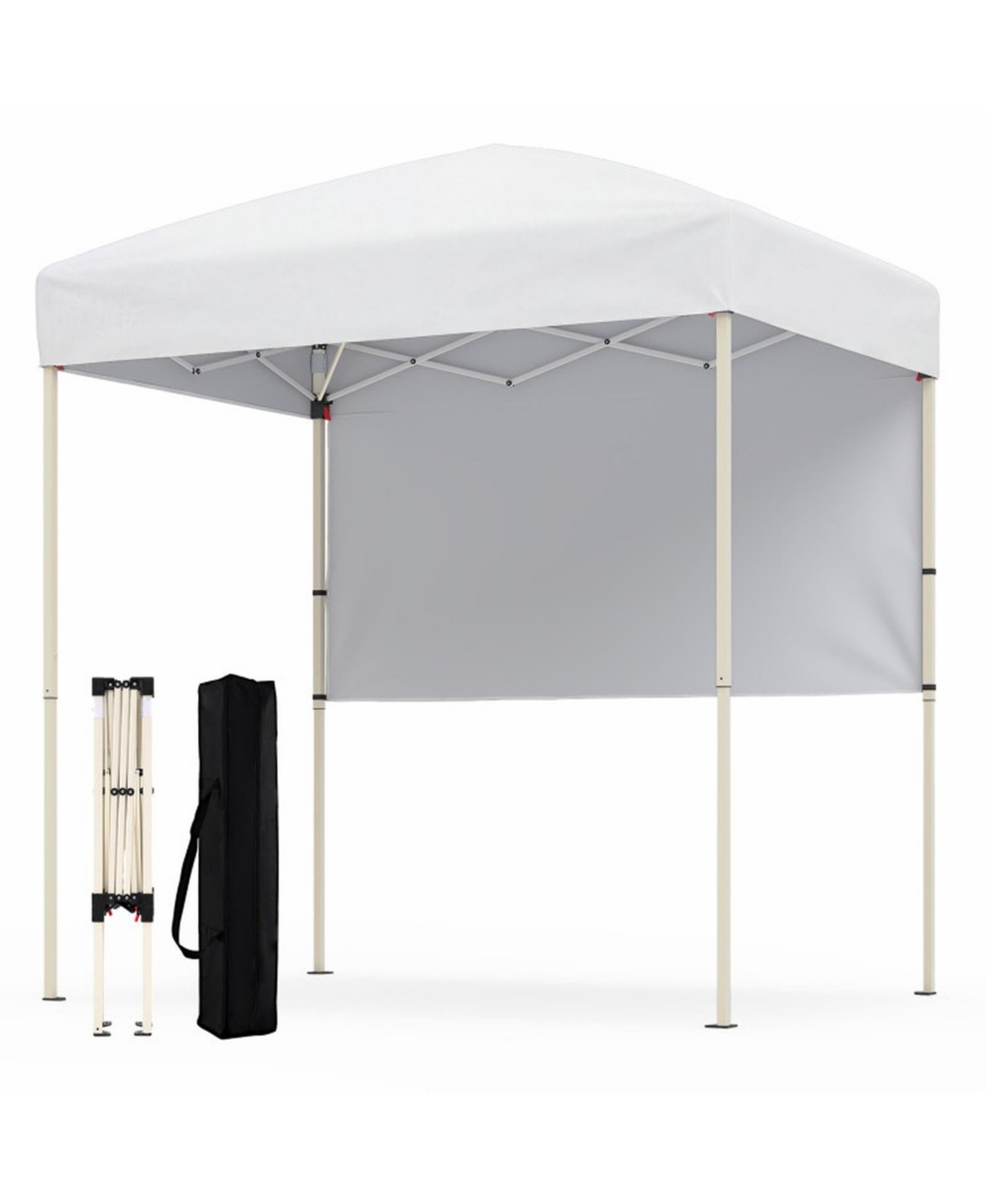 Click here for Gouun 6 x 4 Feet Pop-Up Canopy Tent with Half Side... prices