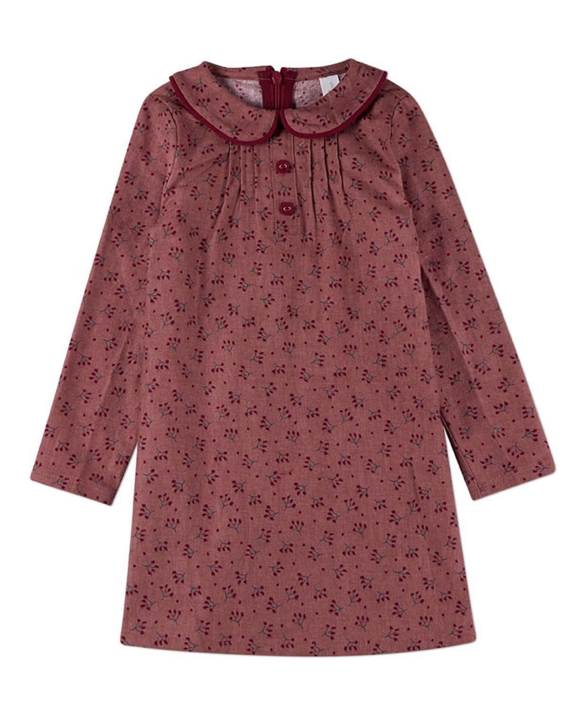 Click here for MeMoi Big Girls 4- 12 Berry Printed Dress - Burgun... prices