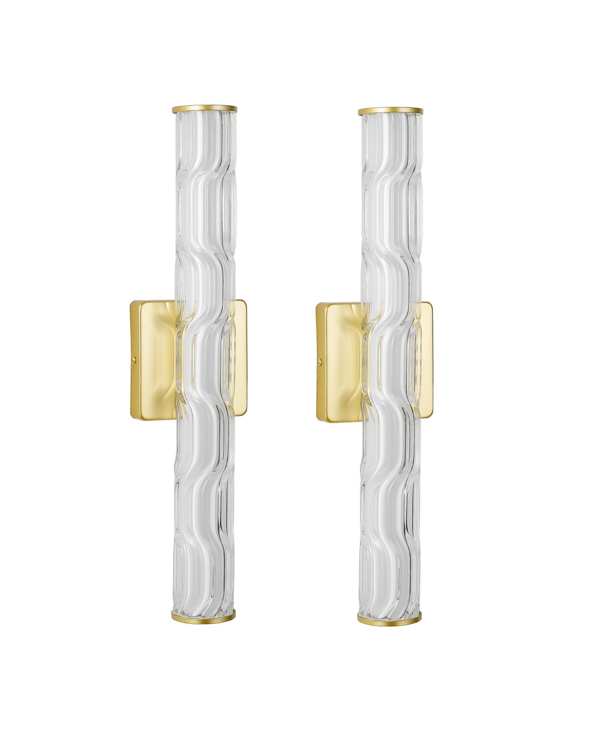 Click here for Midola 19.7 Bathroom Wall Sconce Set of 2  Modern... prices
