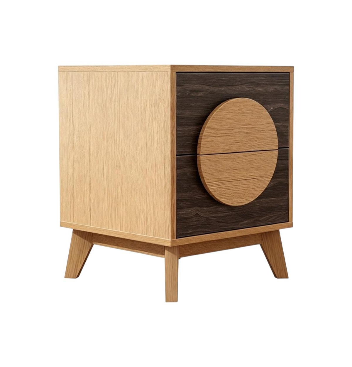 Click here for HomeRoots Set of Two 21 Solid Wood Square Two Draw... prices