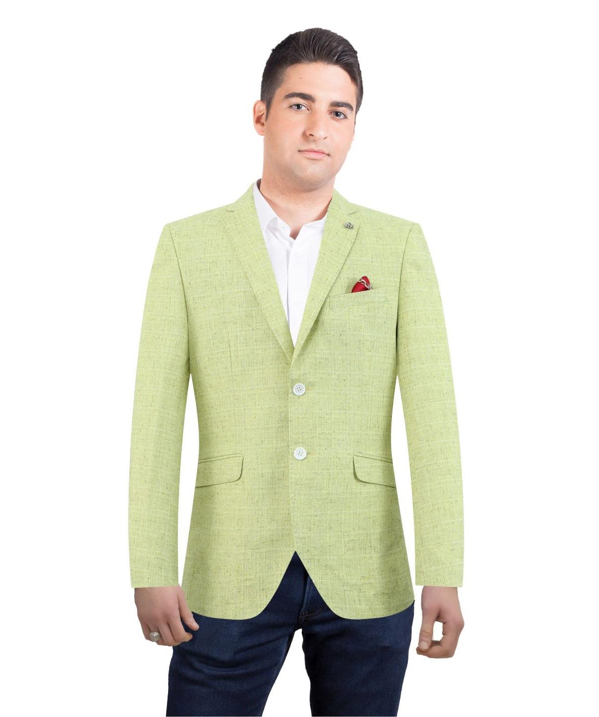Click here for Elie Balleh Mens Slim Fit Sports Coat - Mint prices