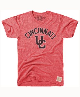 Retro Brand Men's Cincinnati Bearcats Tri-Blend Vault Logo T-Shirt - Macy's