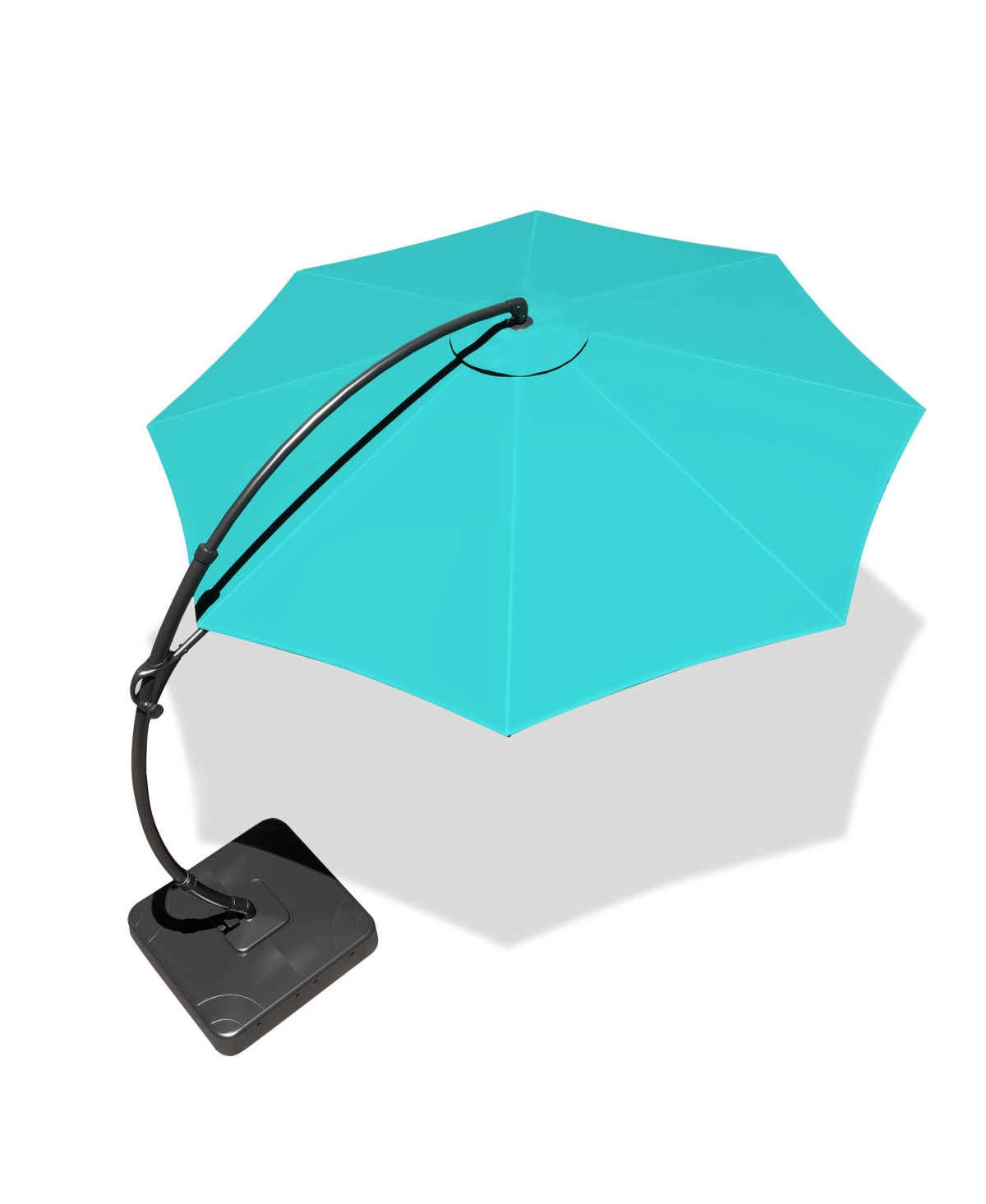 Click here for Decksplore Offset Umbrella With Base Cantilever Pa... prices