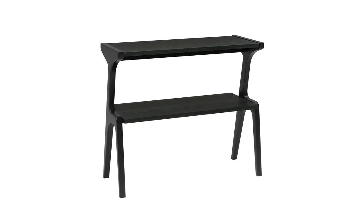 Click here for Slickblue 2-Tier Slim End Table Solid Wood Sofa Si... prices