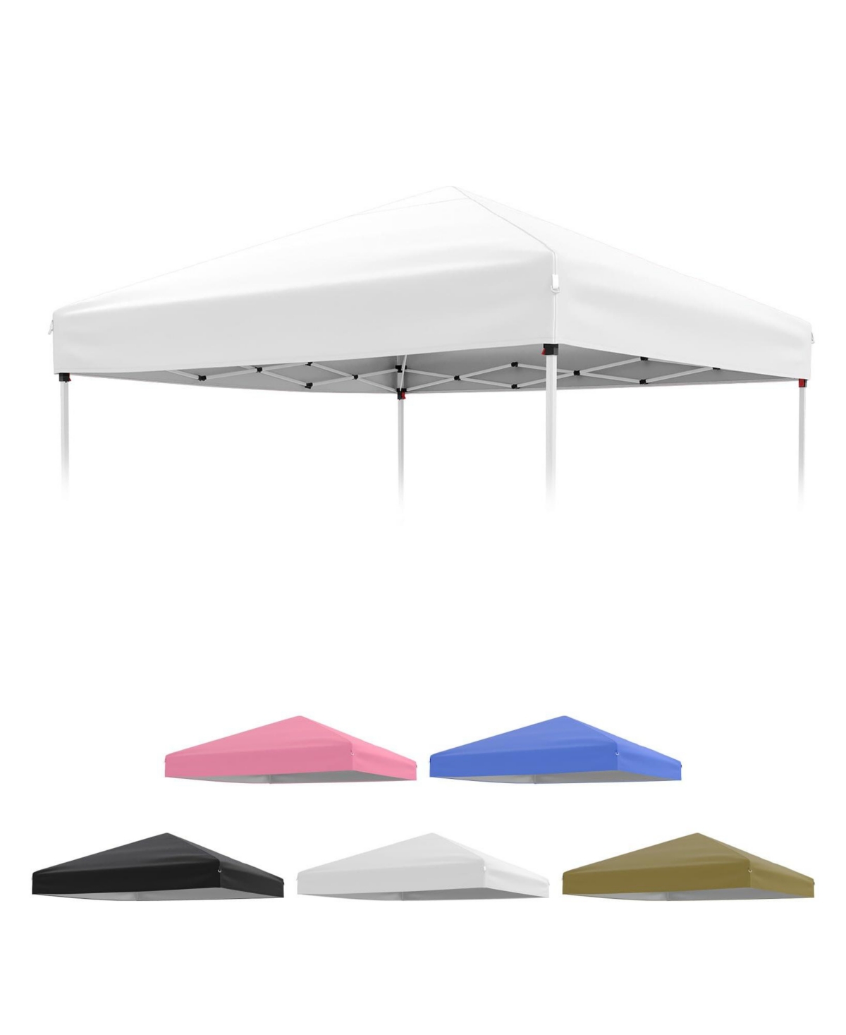 Click here for gaomon 10X10Feet Canopy Replacement Top with Silve... prices