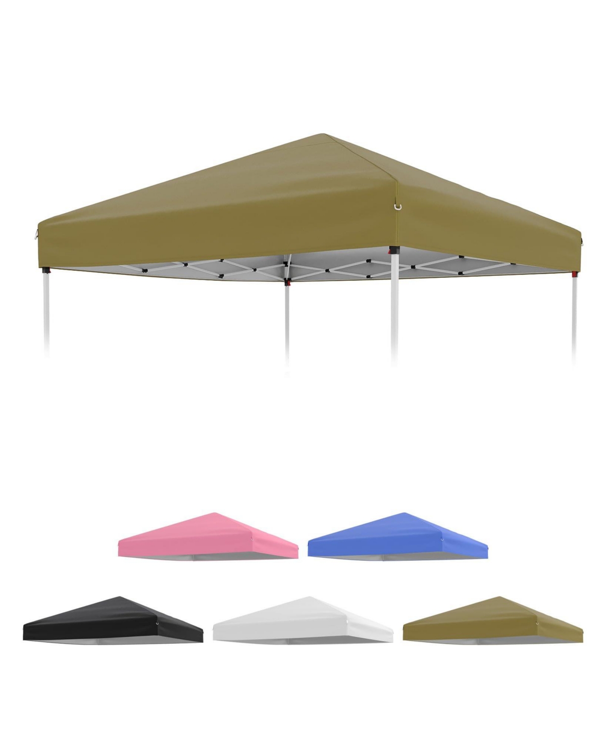 Click here for gaomon 10X10Feet Canopy Replacement Top with Silve... prices