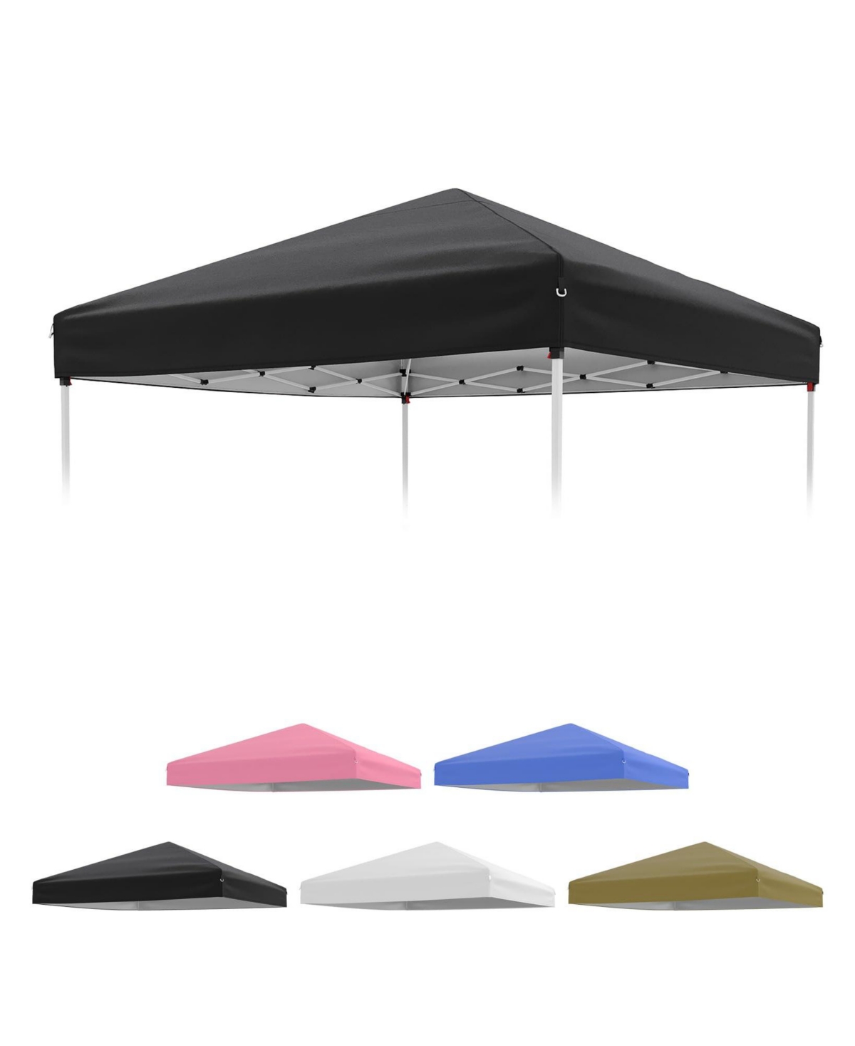 Click here for gaomon 10X10Feet Canopy Replacement Top with Silve... prices