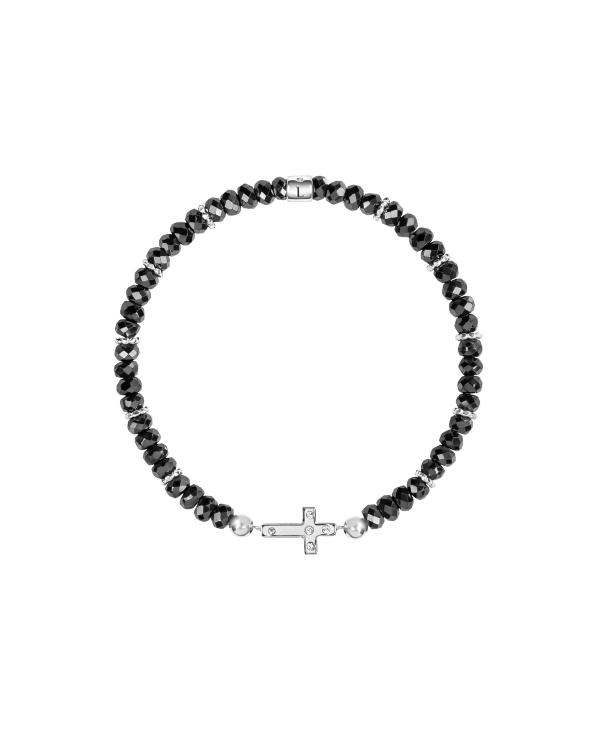 Click here for Karma and Luck Grounded In Faith - Hematite Cross... prices