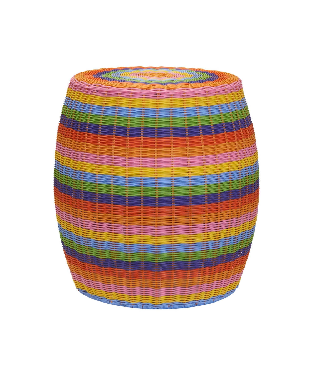 Click here for Household Essentials Handwoven Barrel Side Table -... prices