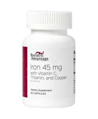 Click here for Bariatric Advantage Iron 45 Milligram With Vitamin... prices