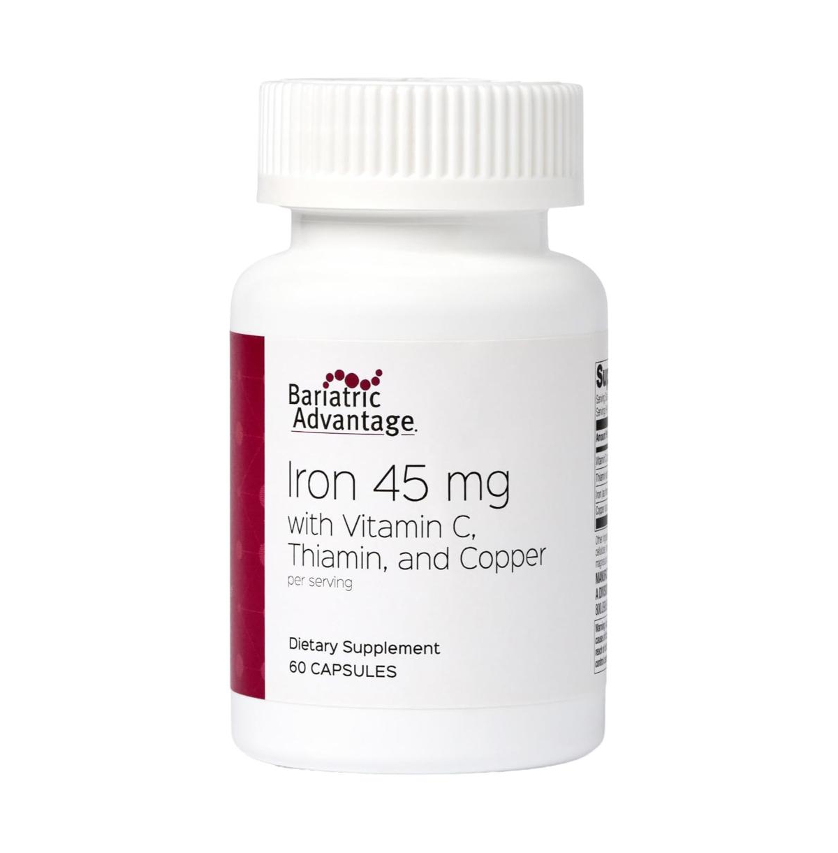 Click here for Bariatric Advantage Iron 45 Milligram with Vitamin... prices