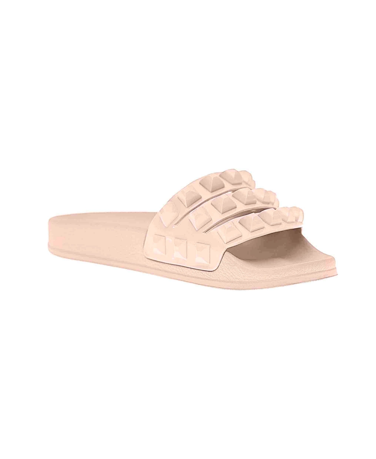 Click here for Carmen Sol Girls Mini Carmen Blush Slides Sandals... prices