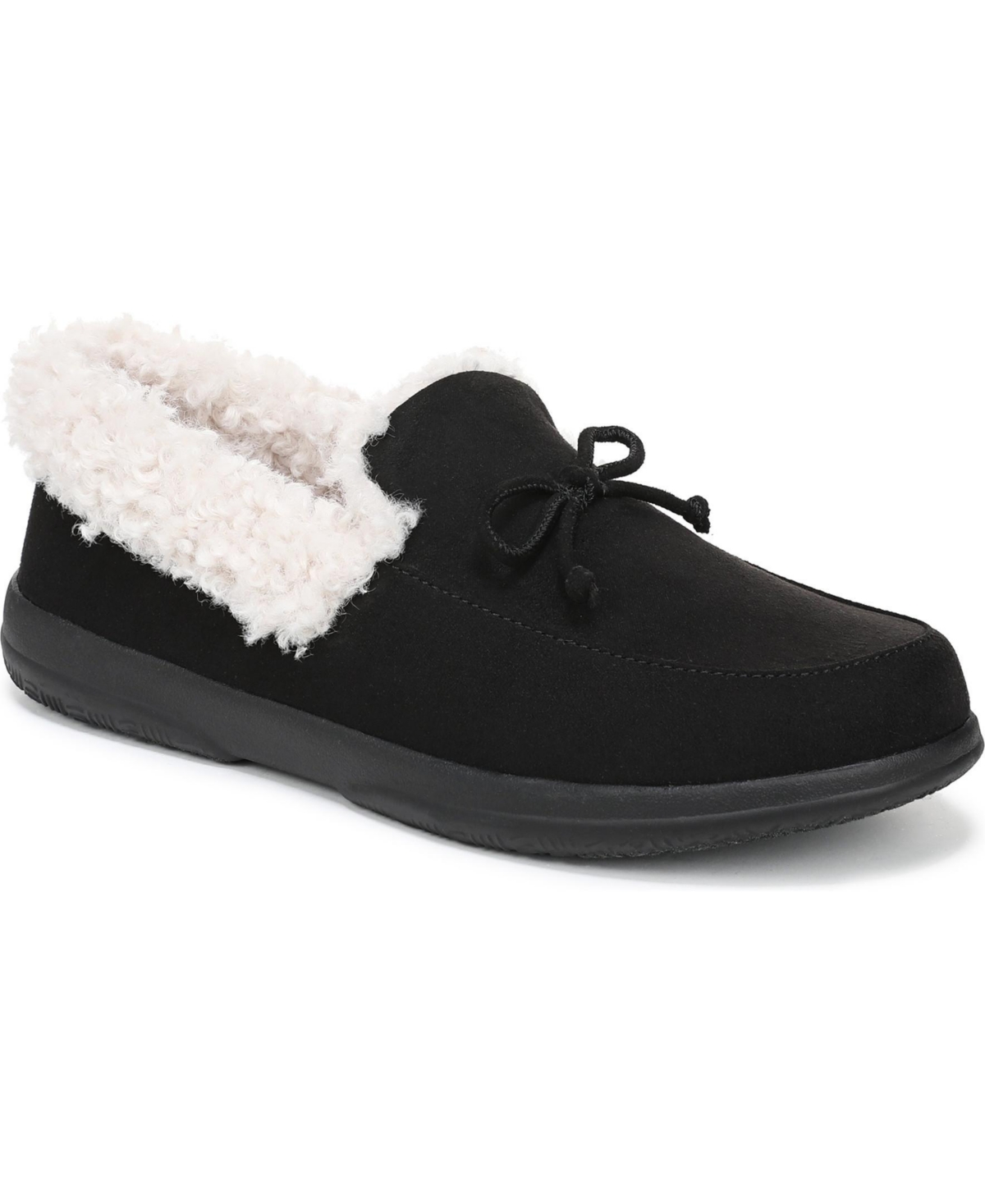 Click here for Vionic Womens Claribel Slip On Slippers - Black prices