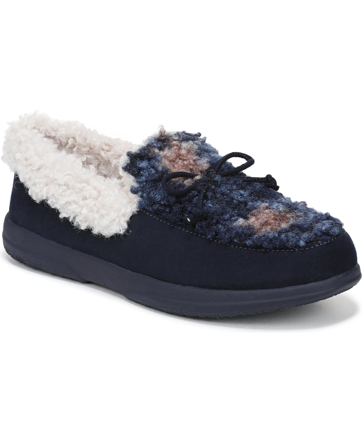 Click here for Vionic Womens Claribel Slip On Slippers - Navy bla... prices