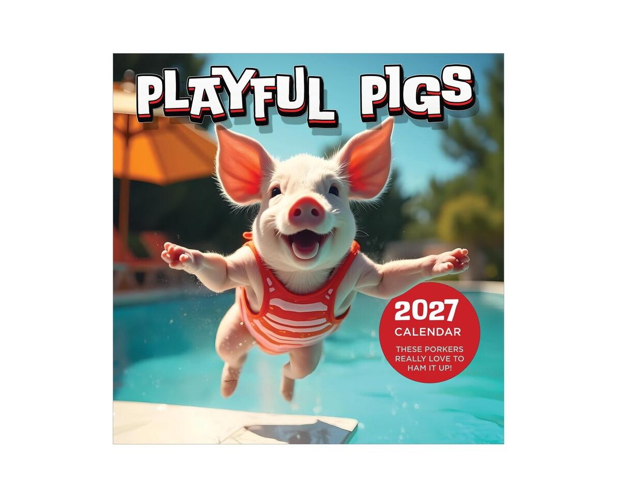 Click here for Tf Publishing Paper Goods 2027 Playful Pigs Wall C... prices
