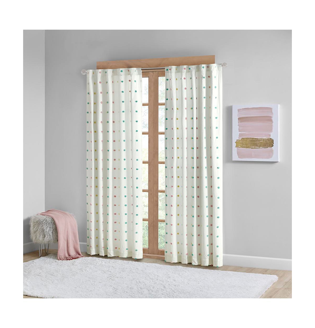 Click here for Avobird Cotton Jacquard Pom Pom Curtain Panel prices