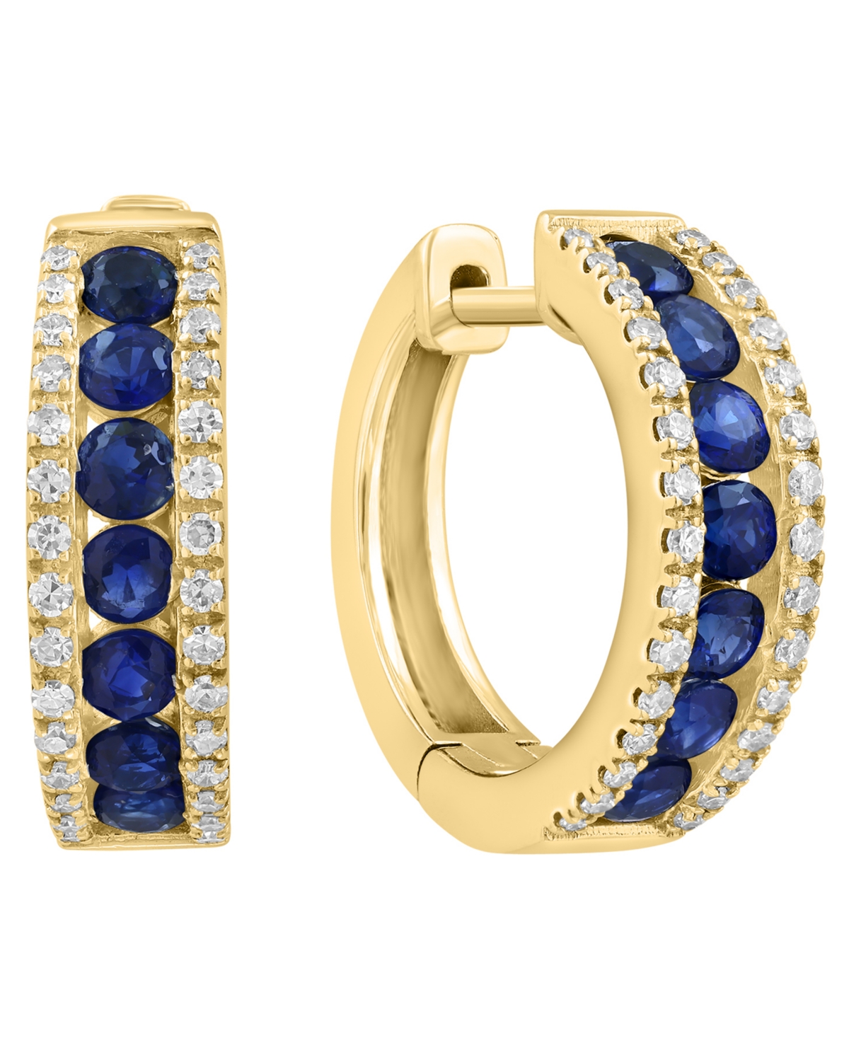 Click here for Effy Collection Sapphire (1-1/20 ct. t.w.) & Diamo... prices