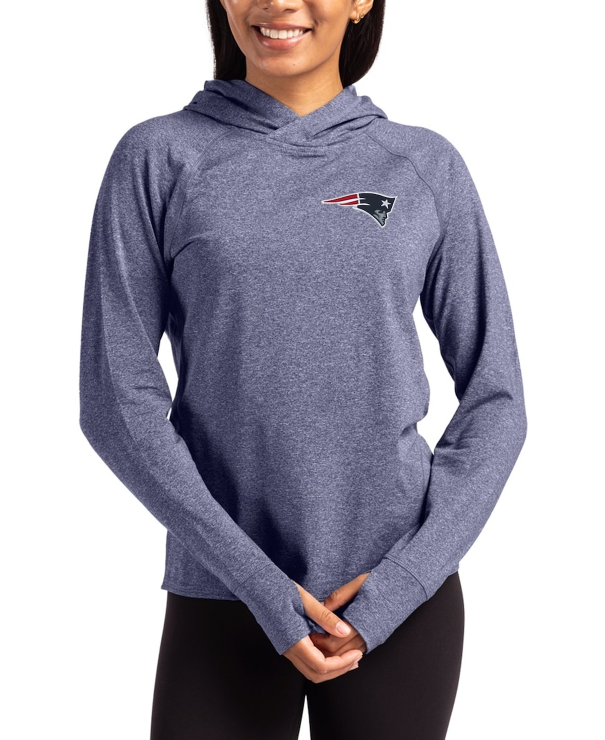 Click here for Cutter & Buck Womens Heather Navy New England Patr... prices