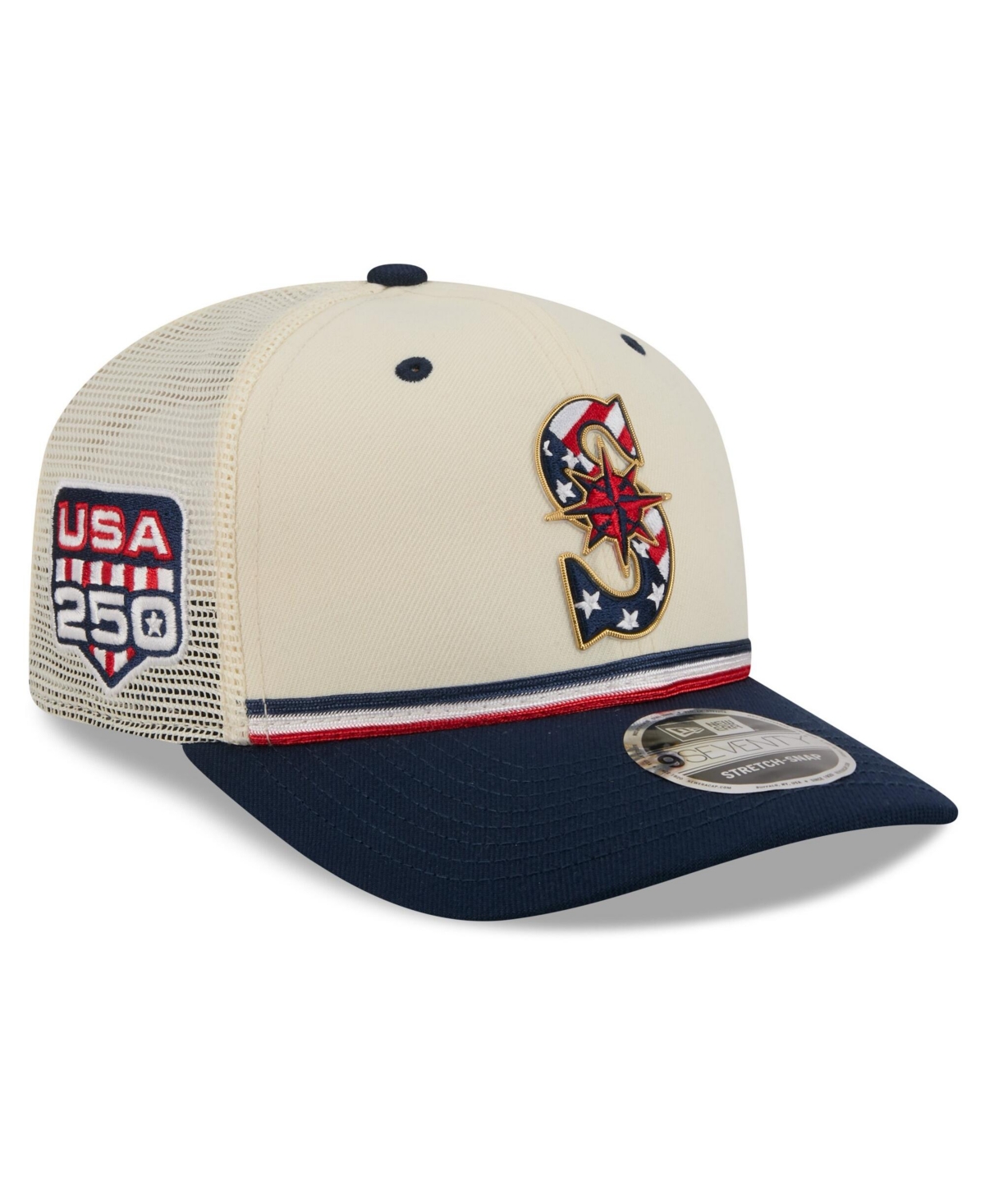 Click here for New Era Mens N/A Cream/Navy Seattle Mariners Usa 2... prices