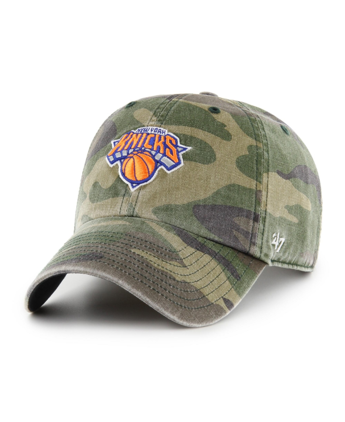 Click here for 47 Brand Mens Camo New York Knicks Clean Up Adjust... prices