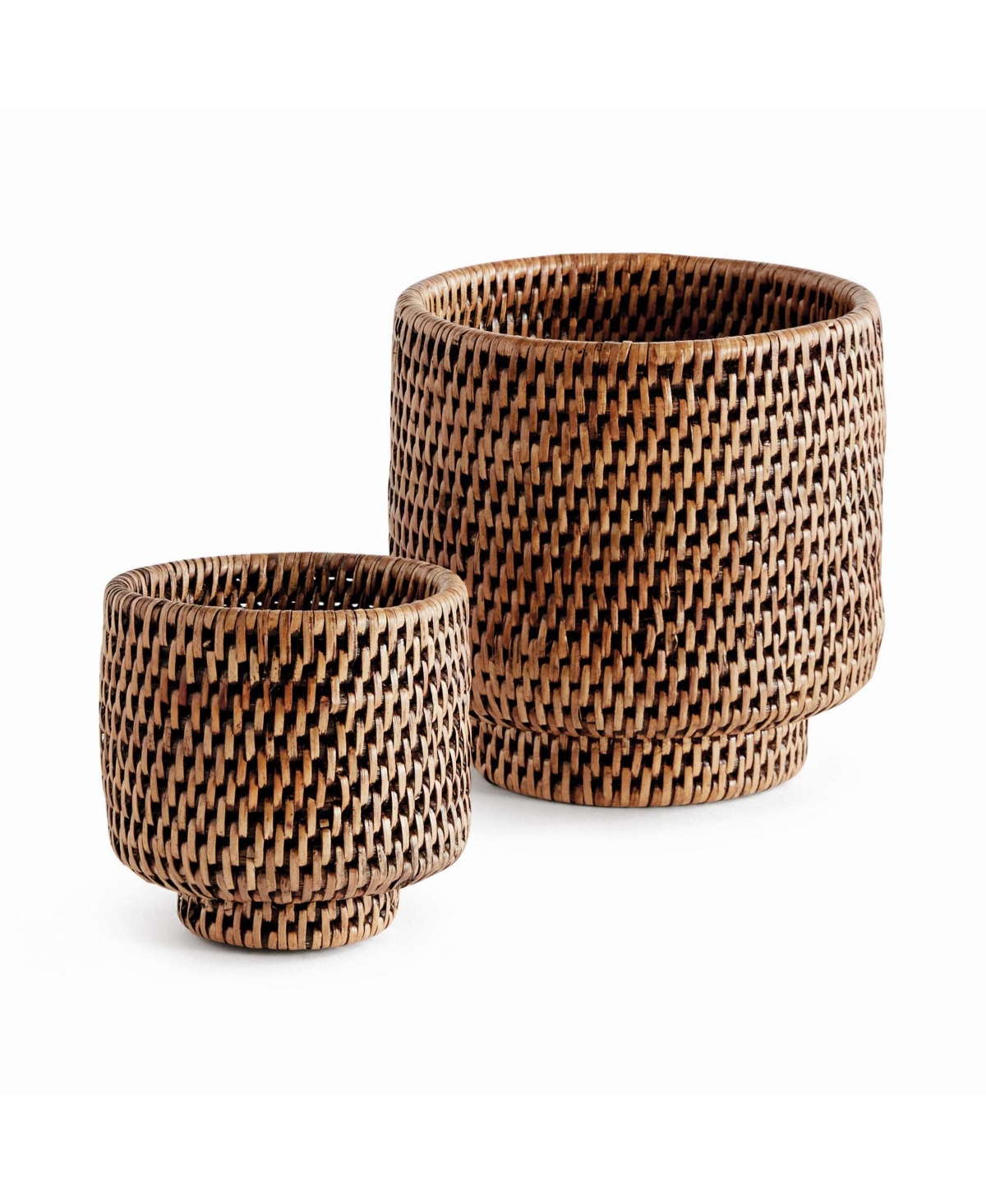 Click here for Napa Home & Garden Burma Rattan Cachepots Small  S... prices