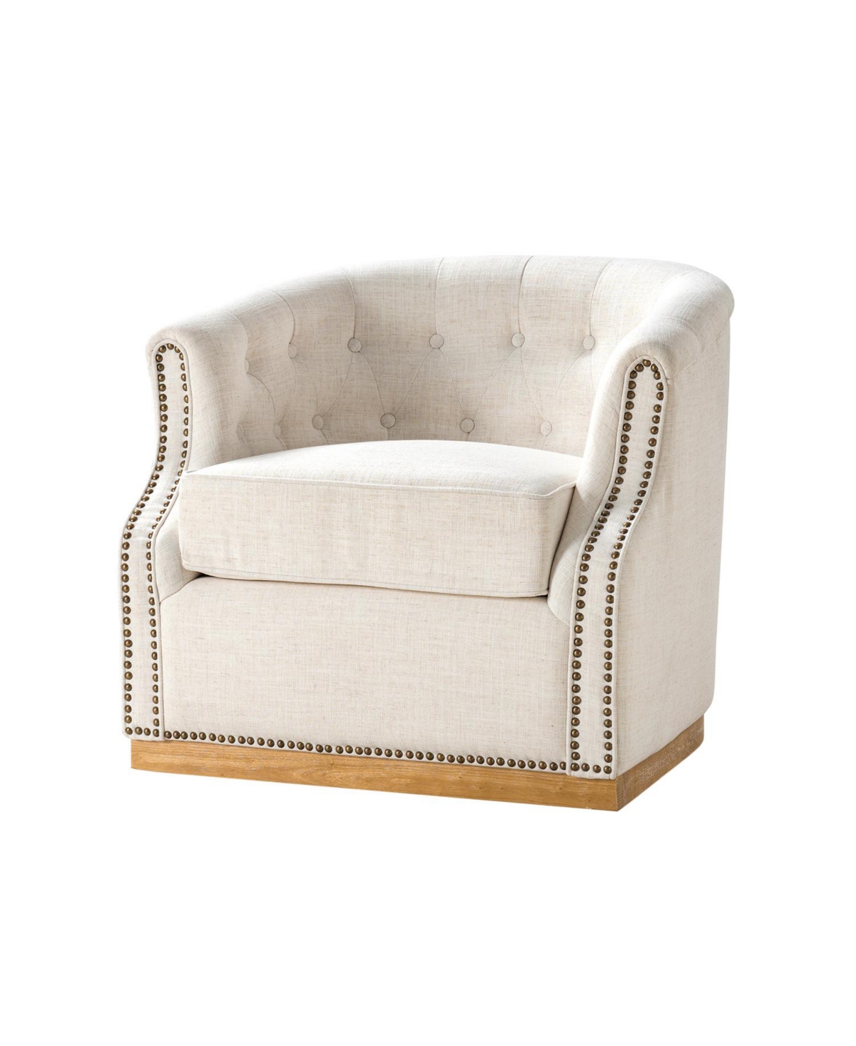 Click here for Hulala Home Ocean Legend Farmhouse Upholstered Tuf... prices