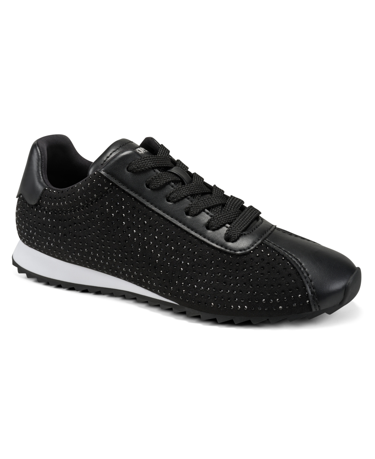 Click here for Dkny Womens Alaska Lace-Up Sneakers - Black prices