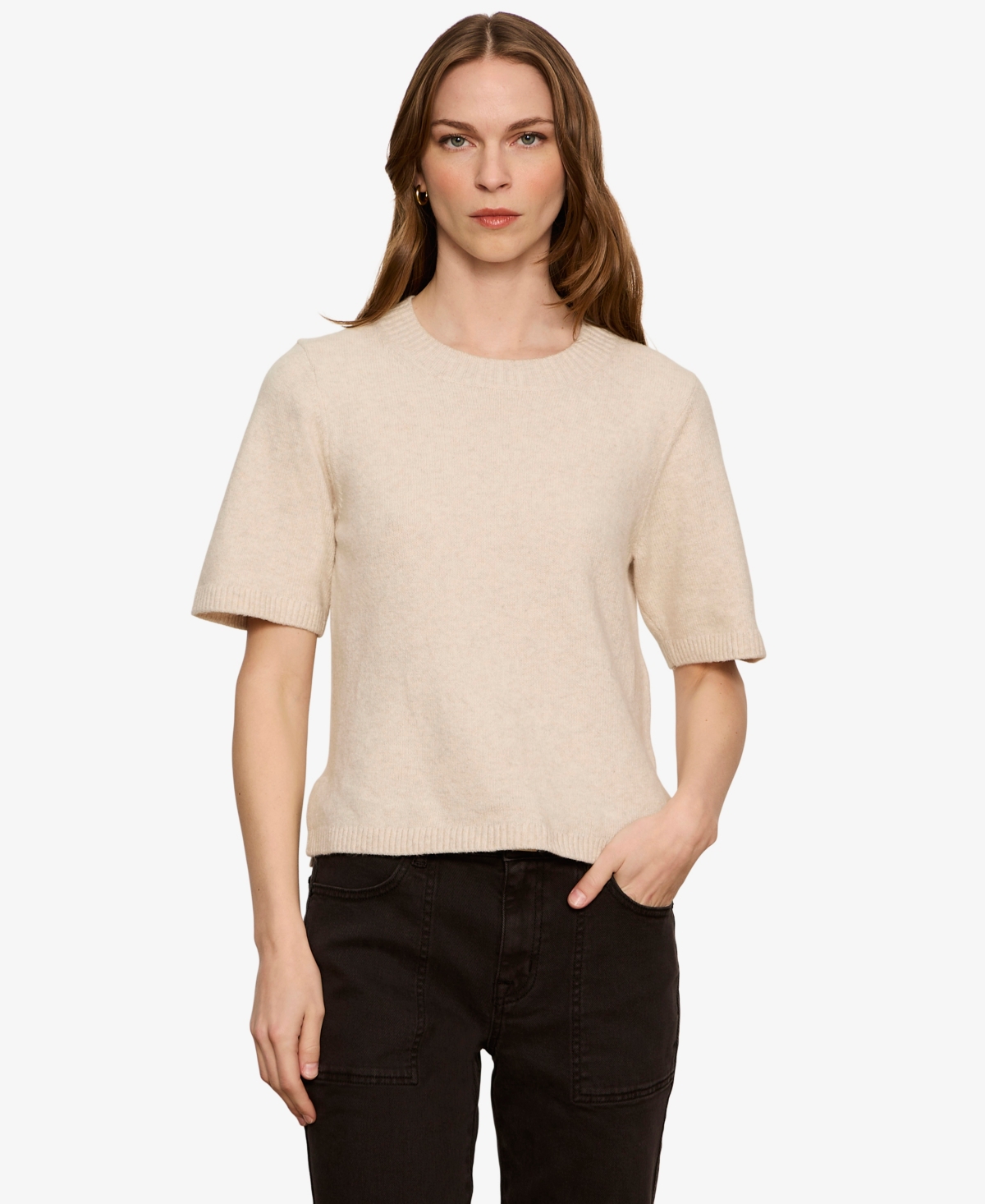 Click here for Sanctuary Petite Perfect Short-Sleeve Sweater T-Sh... prices