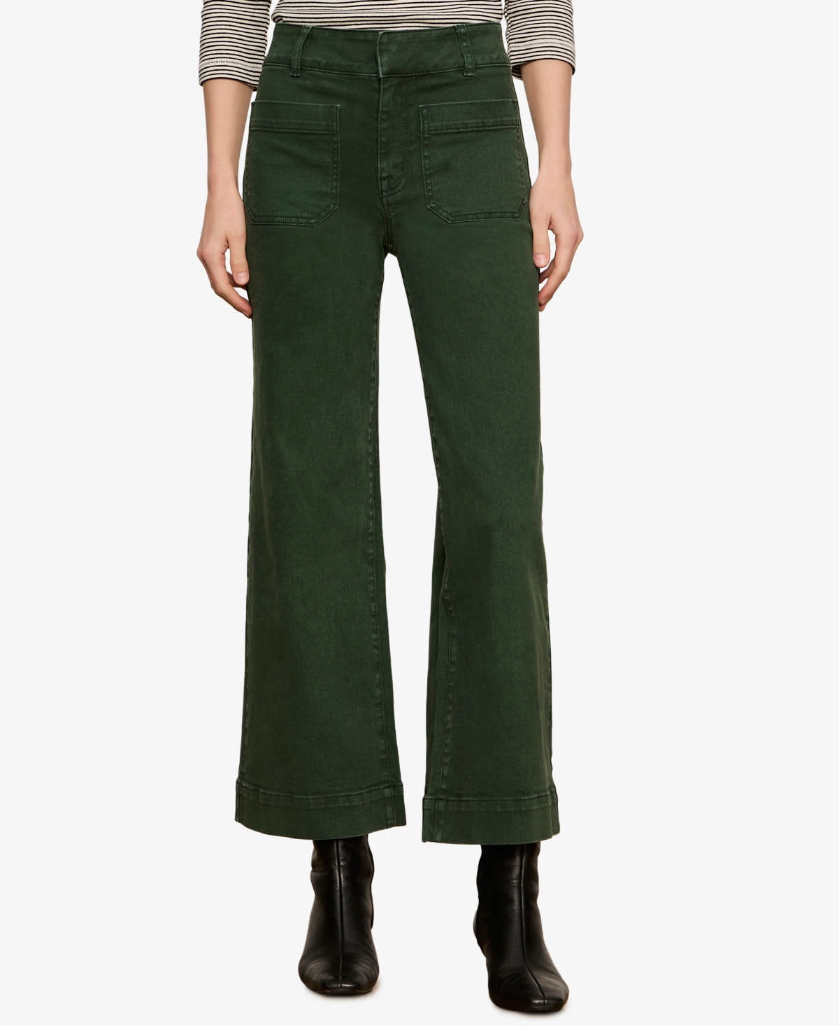 Click here for Sanctuary Petite Chelsea Wide-Leg Pocket Ankle Jea... prices