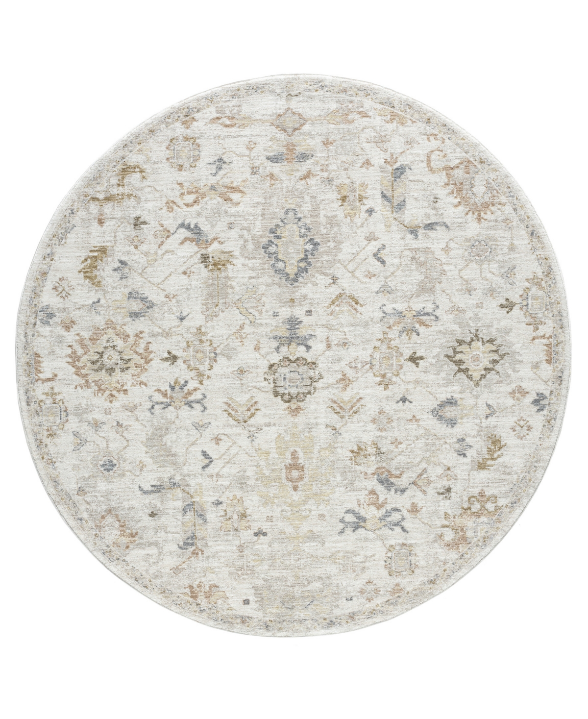 Lr Home Maria Mir-919 66x66 Area Rug - Cream