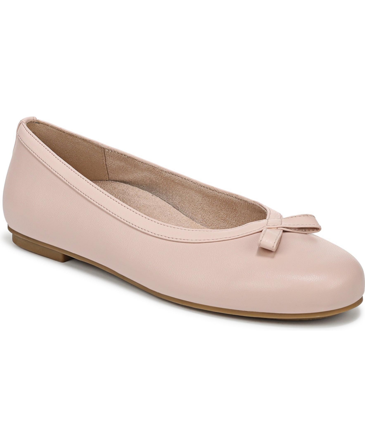 Click here for Vionic Womens Sidney Ballet Flats - Cream rose lea... prices