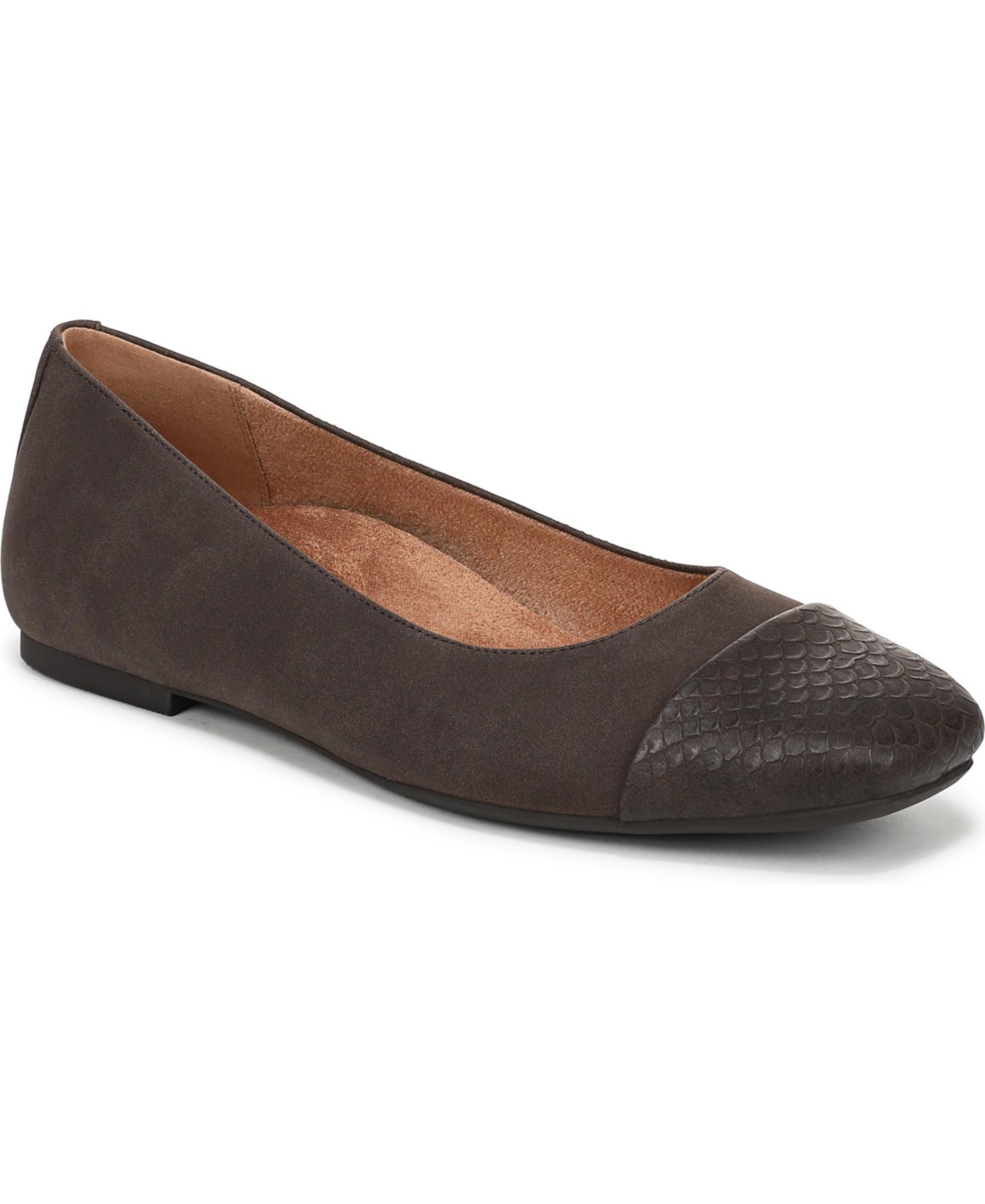 Click here for Vionic Womens Hollen Ballet Flats - Chocolate prices