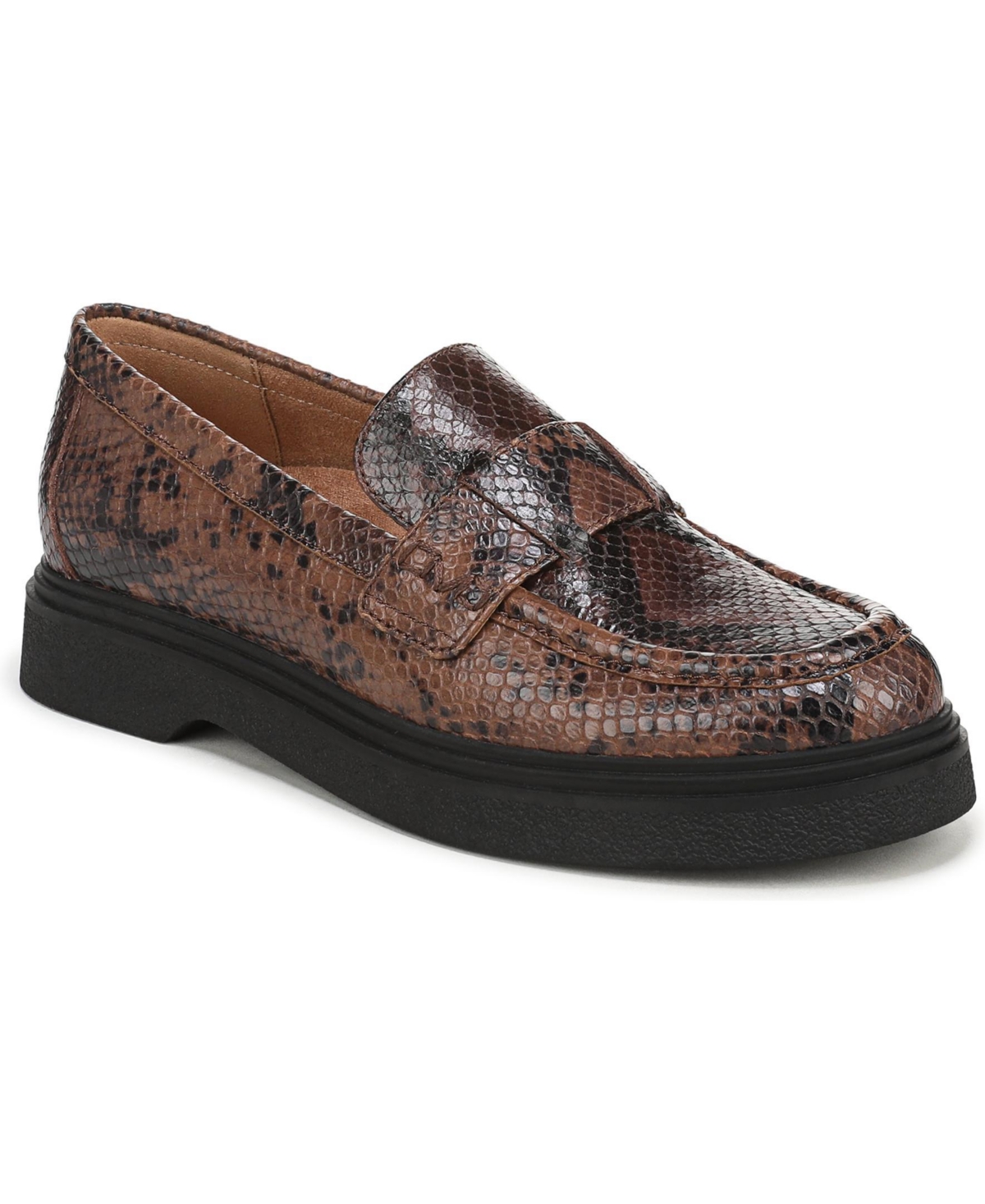 Click here for Vionic Womens Dolores Loafers - Hazelwood snake le... prices