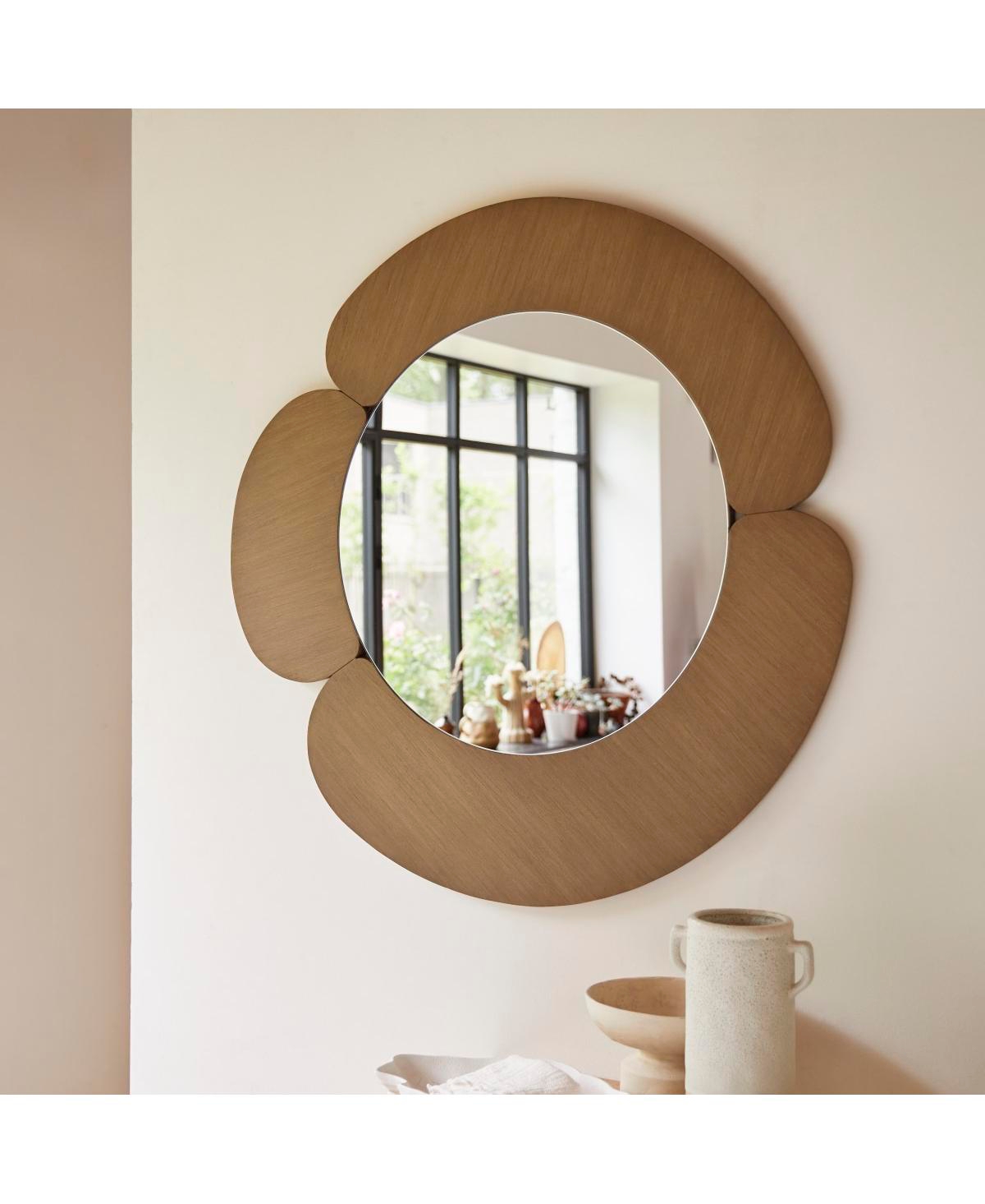 Click here for Tikamoon Light mindi wood mirror 110x110 Sara - Na... prices