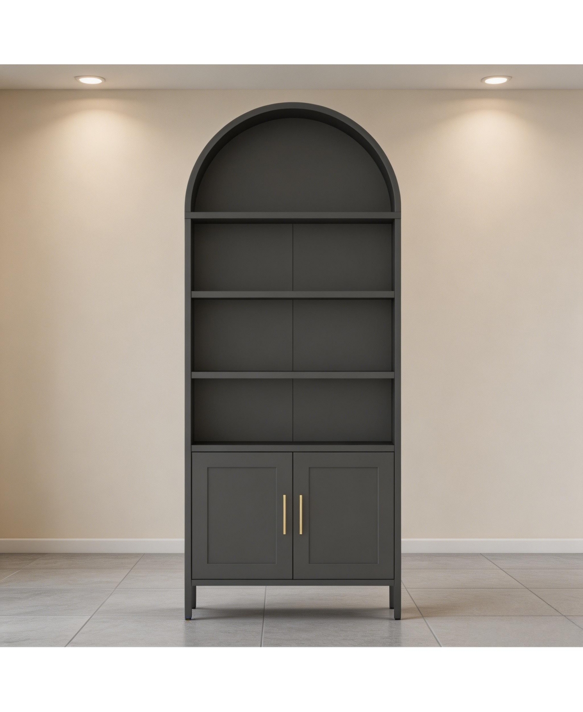 Click here for homfanf Modern Arched Metal Storage Cabinet  Cold-... prices