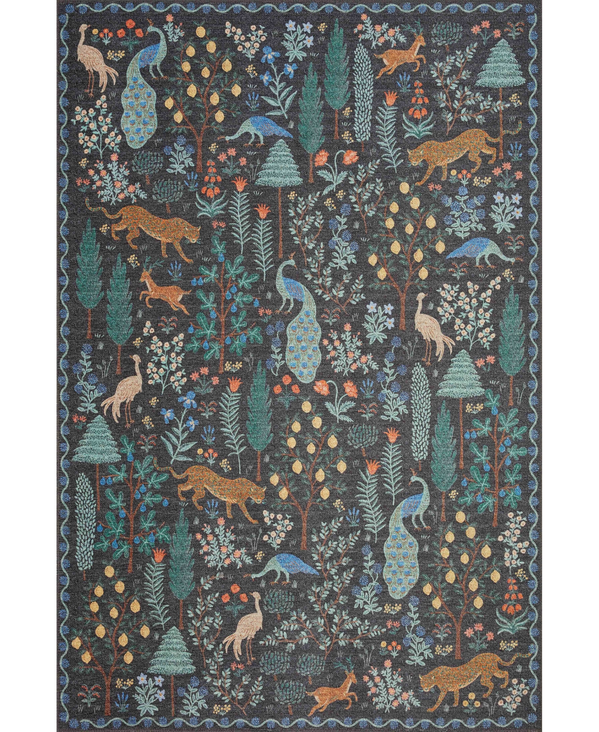Click here for Rifle Paper Co Menagerie Men-02 23 x 5 Area Rug -... prices