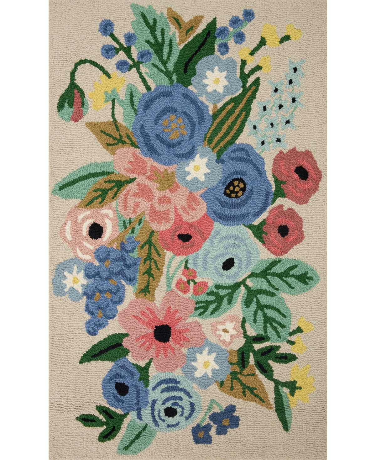 Click here for Rifle Paper Co Minnie Min-08 23 x 39 Area Rug - Cr... prices