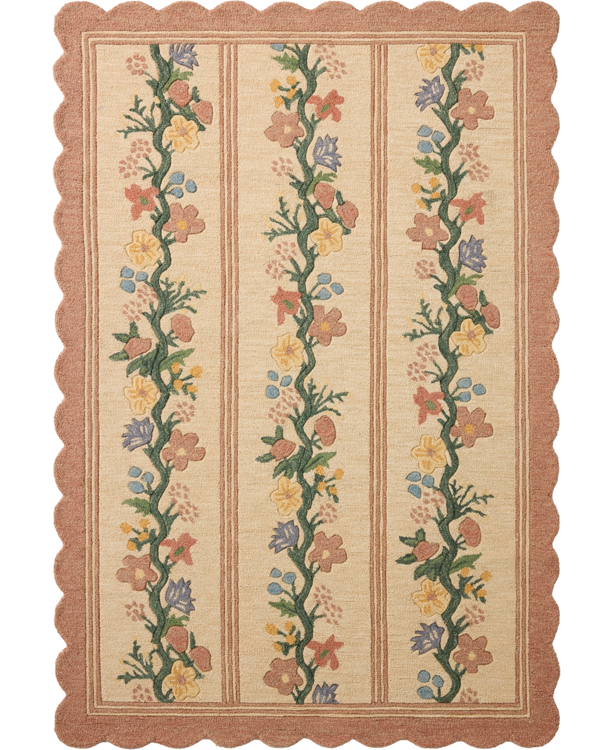 Click here for Rifle Paper Co Thistle Thi-01 50 x 76 Area Rug - B... prices