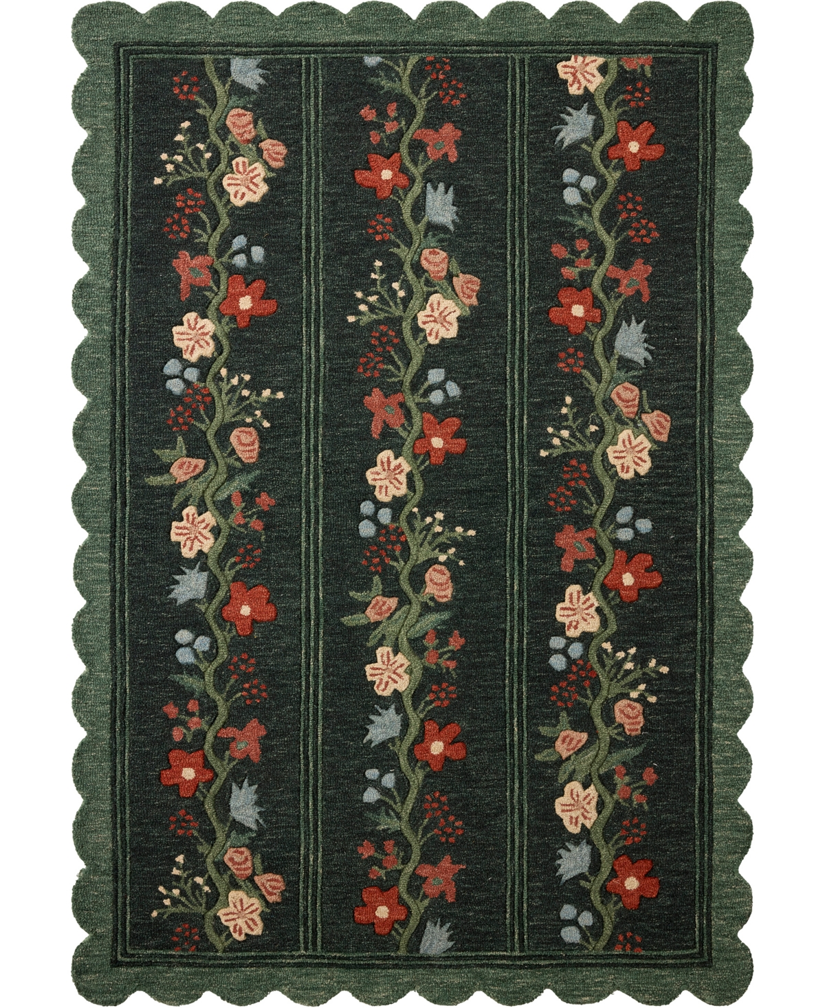 Click here for Rifle Paper Co Thistle Thi-01 86 x 116 Area Rug -... prices