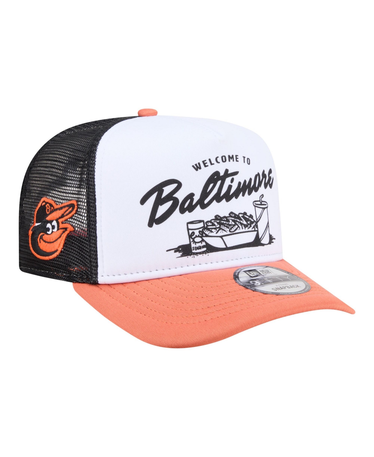 Click here for New Era Mens White/Orange Baltimore Orioles Foodie... prices