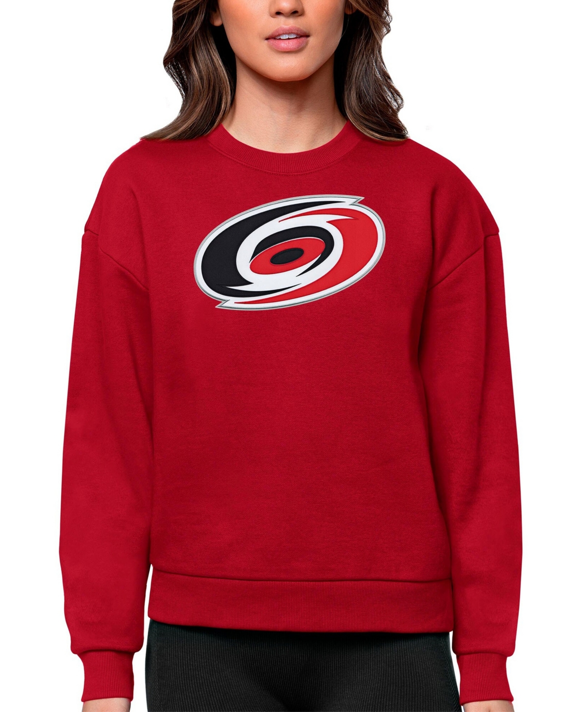 Click here for Antigua Womens Red Carolina Hurricanes Primary Log... prices