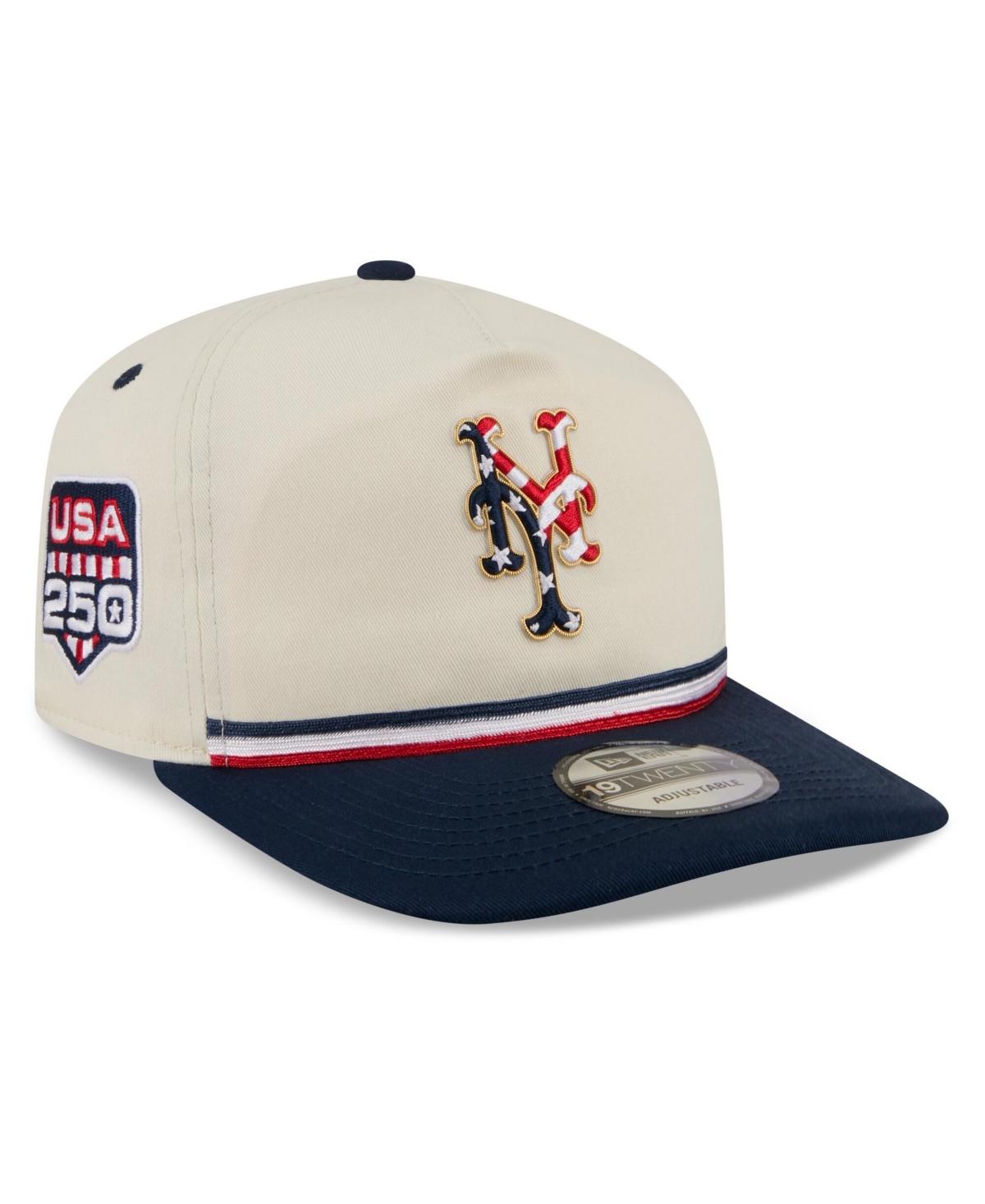Click here for New Era Mens Cream/Navy New York Mets Usa 250 Four... prices