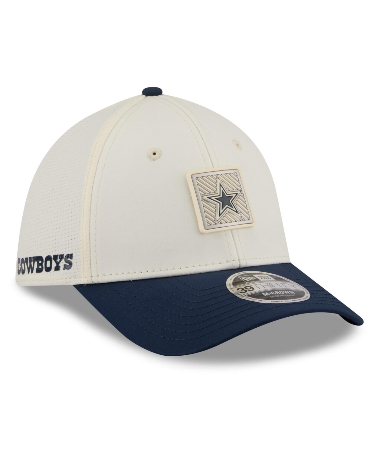 Click here for New Era Mens Cream/Navy Dallas Cowboys 2026 Nfl Tr... prices