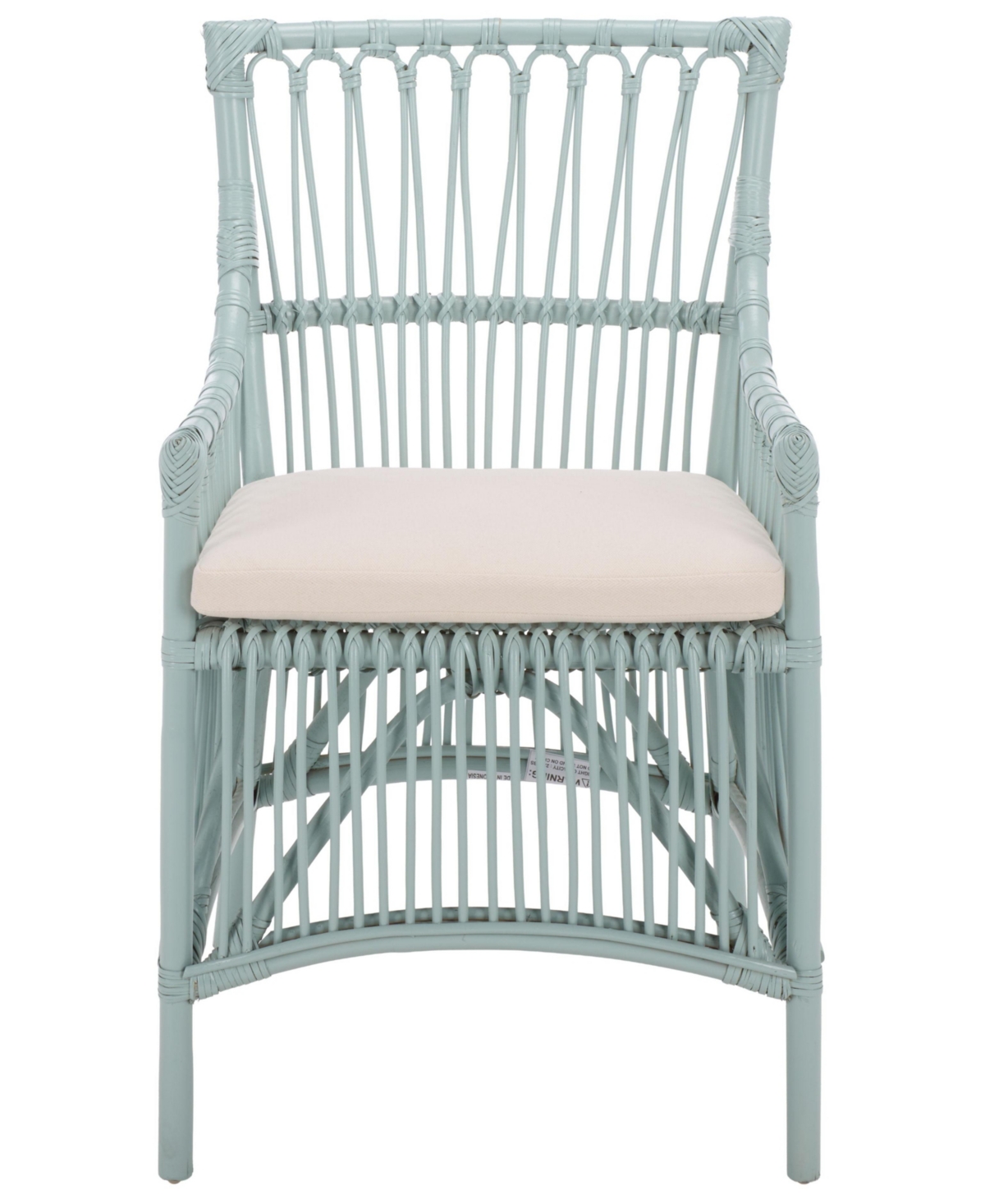 Click here for Safavieh Zorianna Dining Chair With Cushion - Whit... prices
