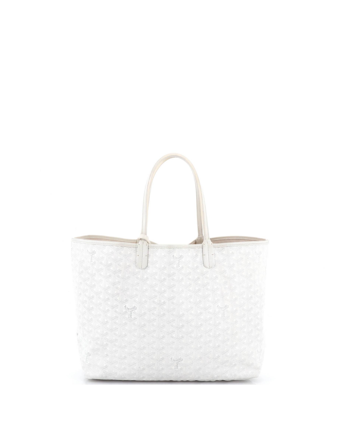 Click here for Pre-Owned Goyard Pm Saint Louis Tote Coated Canvas... prices