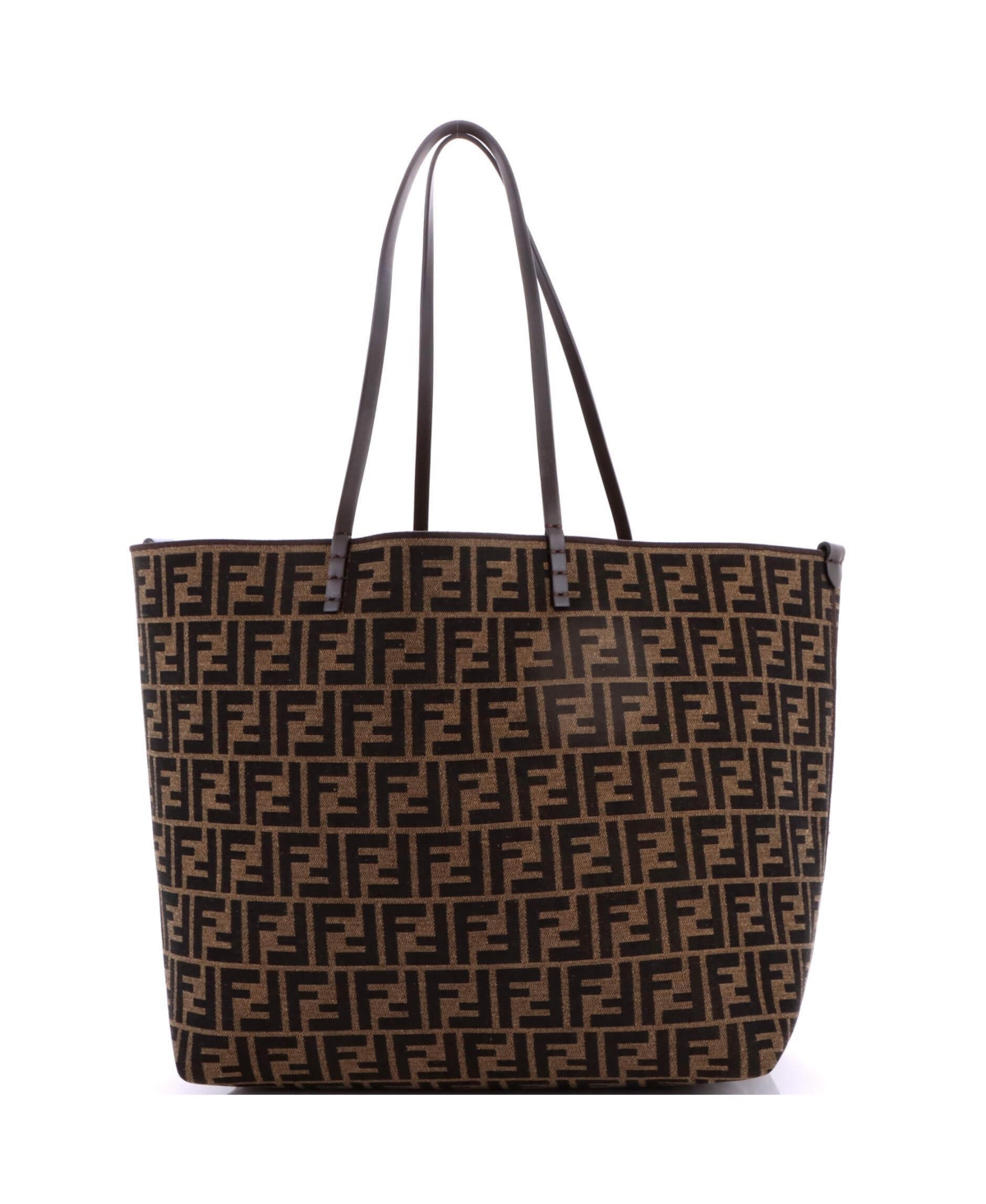 Click here for Pre-Owned Fendi Medium Reversible Roll Tote Pequin... prices